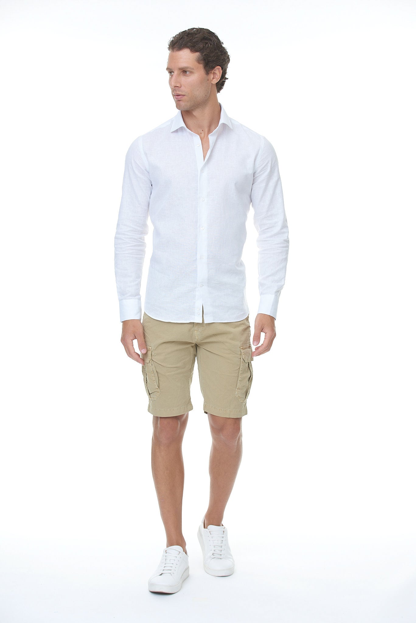 Bermuda Man with beige pockets – Max Martini Milano
